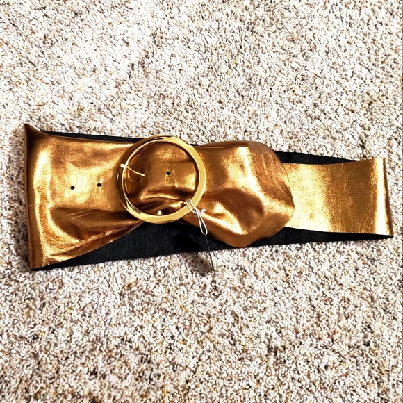 bebe | Accessories | New Bebe Leather Sash Statement Circle Belt | Poshmark
